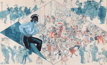 Pierre Lissac | LE BAL DE L'OPERA AU TEMPS DE GAVARNI | MutualArt