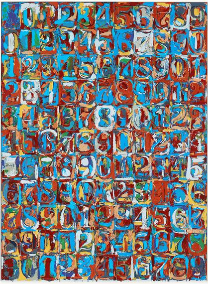 Johns Jasper Numbers In Color 1974 Artwork Performance At 