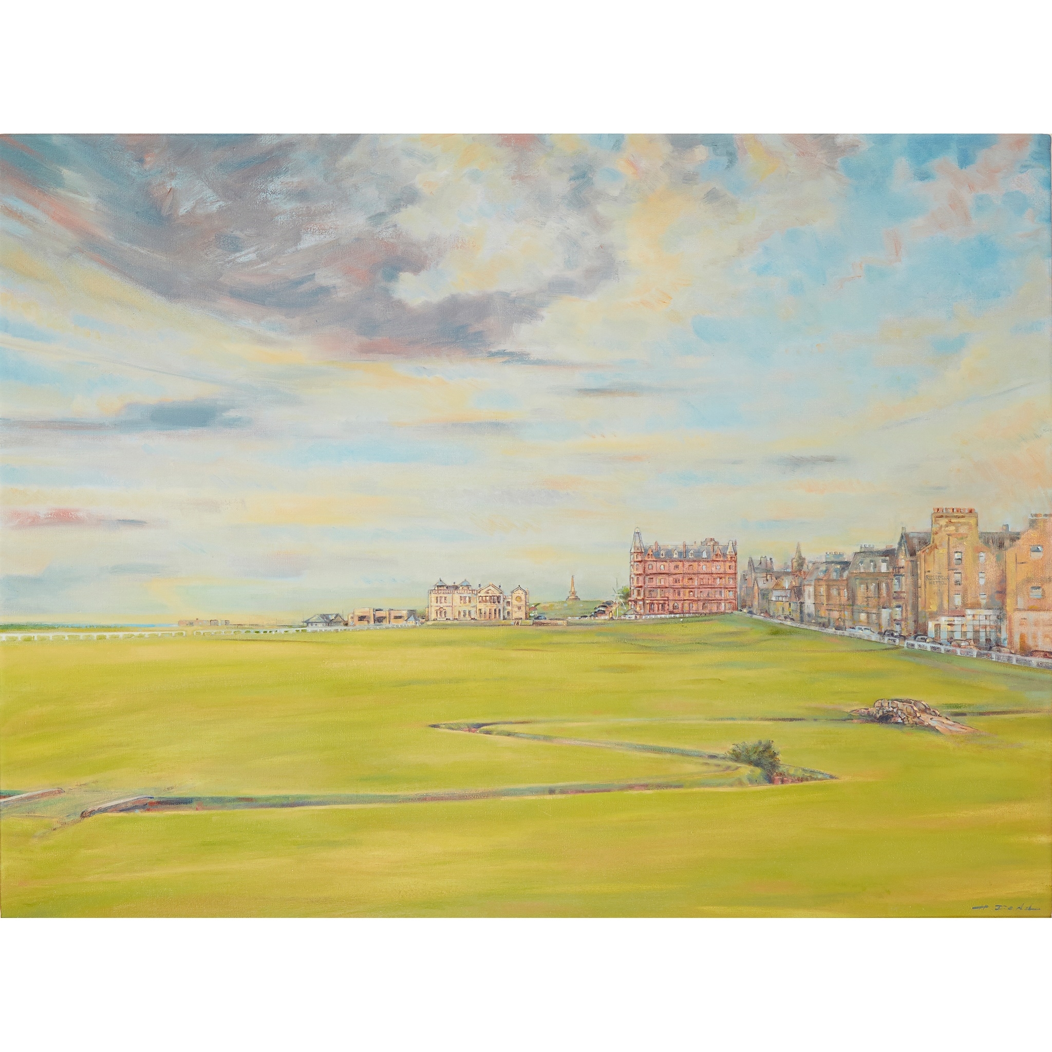 Hugh Dodd | THE OLD COURSE AT ST ANDREWS | MutualArt