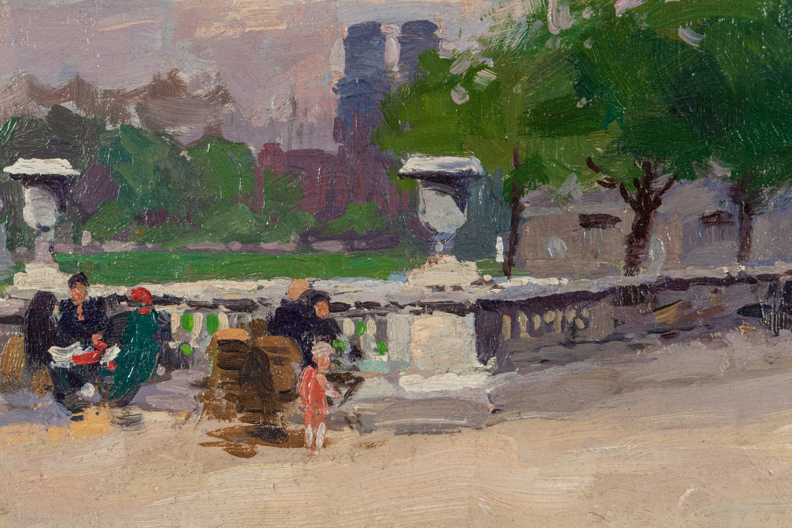 Jules Ernest Renoux | The Luxembourg Gardens | MutualArt