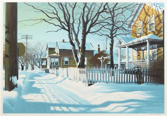 Robert Addison | January Morning (1980) | MutualArt