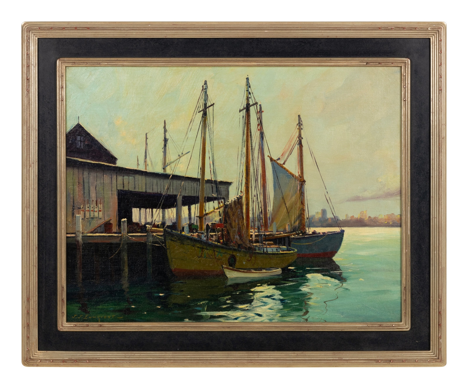J. J. Enwright | A Cape Cod Harbor | MutualArt