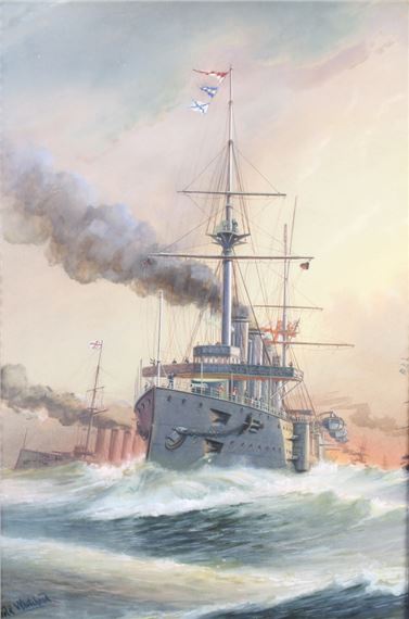 Harold Whitehead | HMS Drake | MutualArt