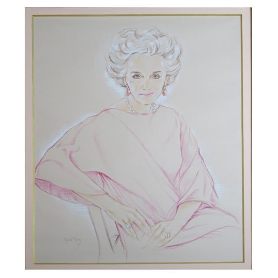 Richard Banks | Portrait of Charlotte Igoe-Amar (1991) | MutualArt