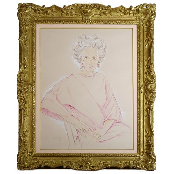 Richard Banks | Portrait of Charlotte Igoe-Amar (1991) | MutualArt