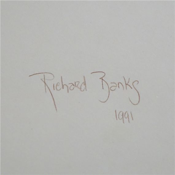 Richard Banks | Portrait of Charlotte Igoe-Amar (1991) | MutualArt