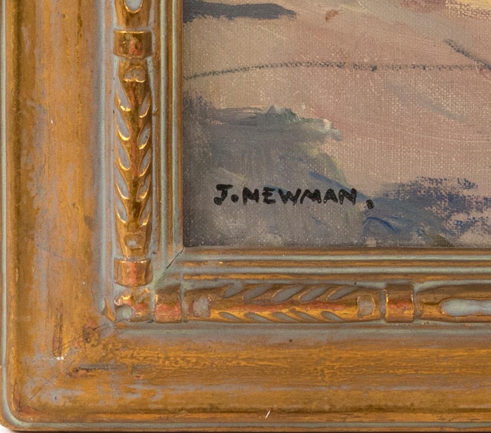 Joseph Newman | Street scene. | MutualArt