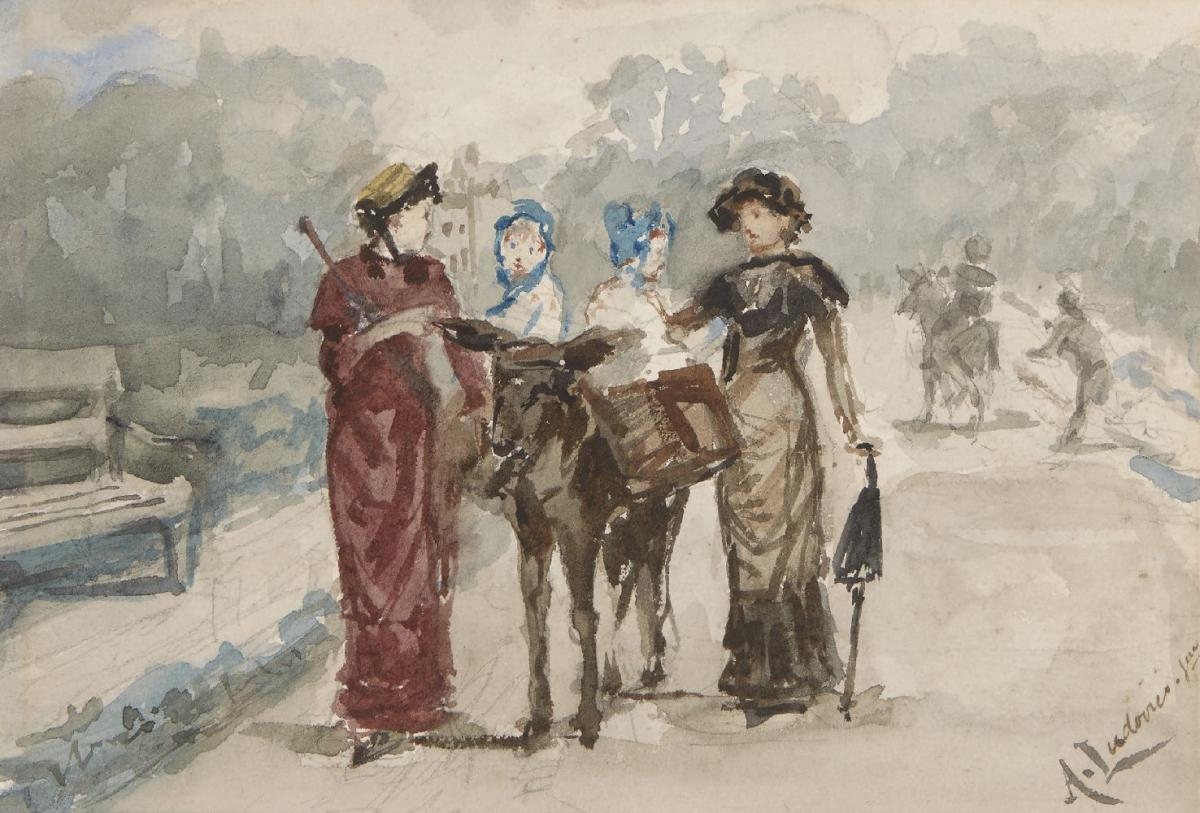 Albert Ludovici | The Hansom cab | MutualArt