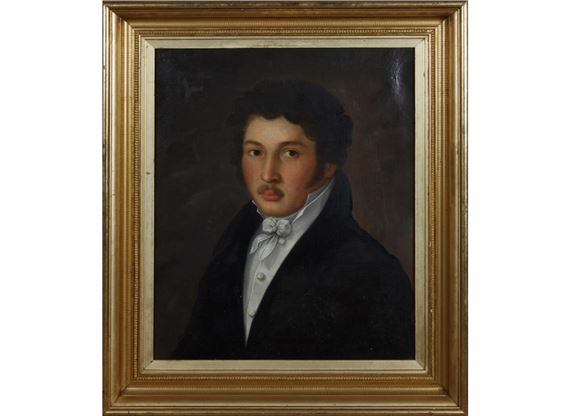 Louisiana School, 19th Century | Portrait of a Young Creole Gentleman ...