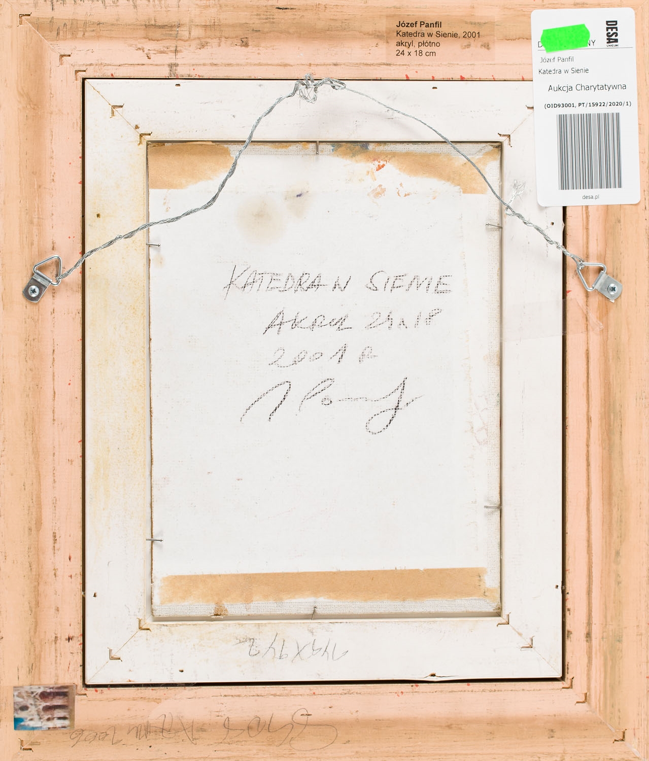 Józef Panfil | Katedra w Sienie (2001) | MutualArt