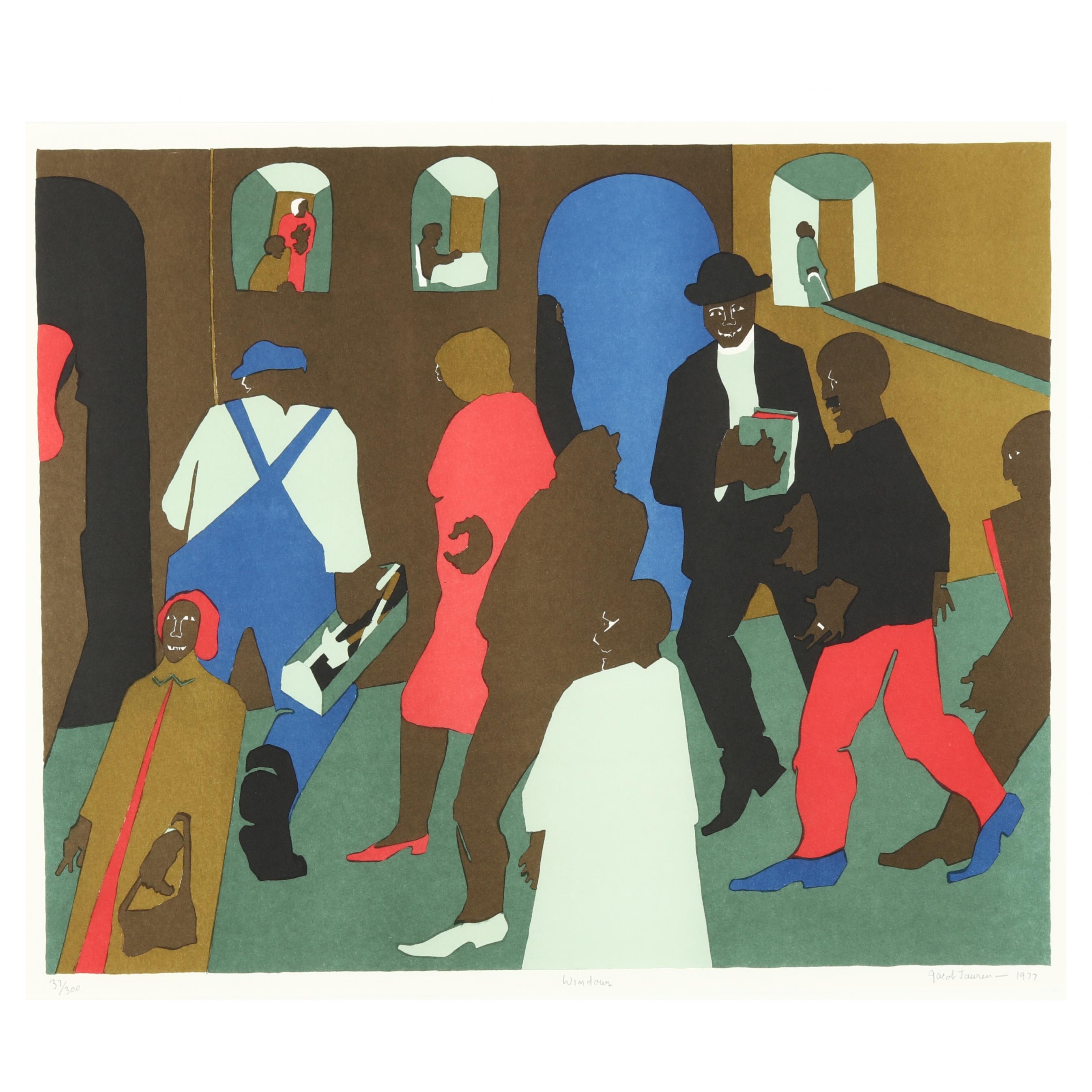 Jacob Lawrence | Windows (1977) | MutualArt
