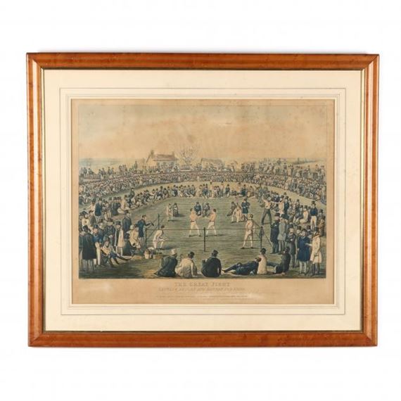 Henry Heath | The Great Fight Between Broome and Hannan for £1000 (1842 ...