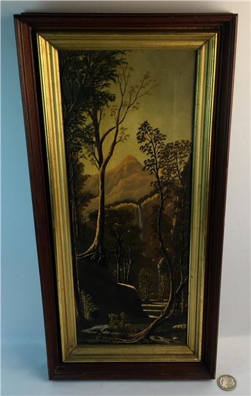 Isaac E. Wilbur | Waterfall and Forest Landscape | MutualArt