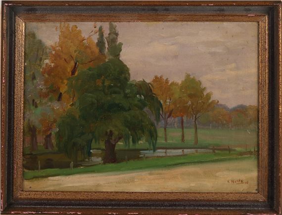 Louis Hartz | Parkgezicht | MutualArt