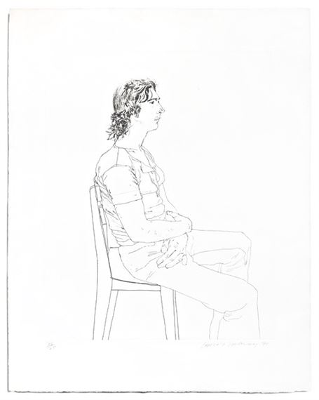 David Hockney | Maurice Payne (1971) | MutualArt