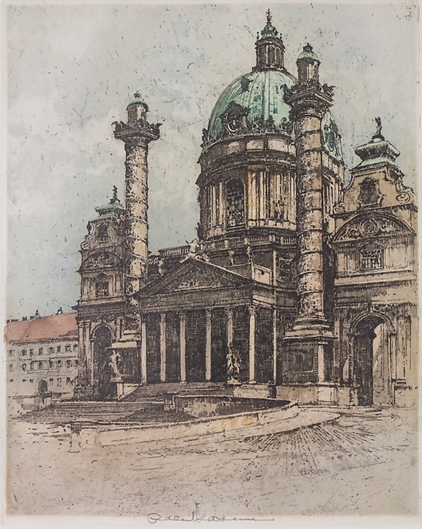 Robert Kasimir | Karlskirche in Wien | MutualArt