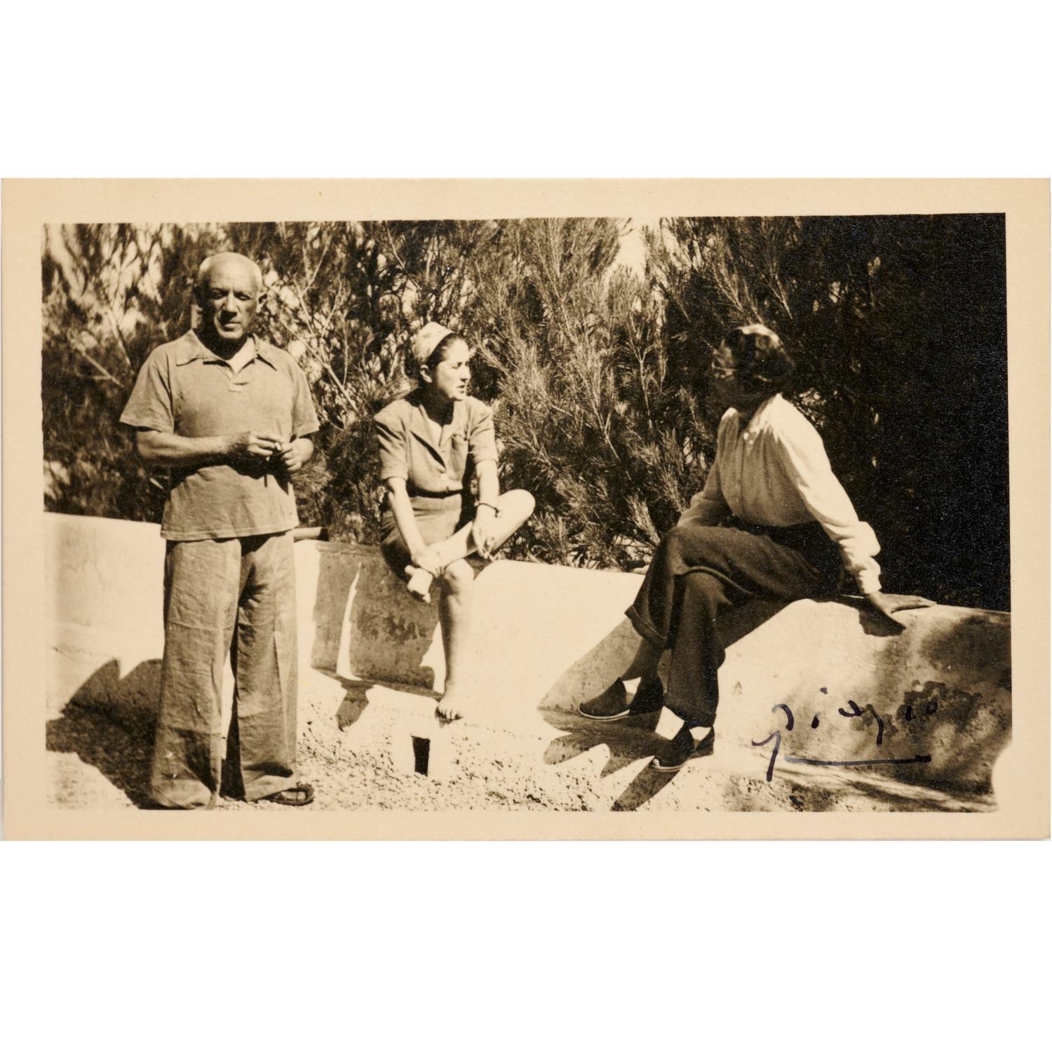 Pablo Picasso | Self-portrait with Friends | MutualArt