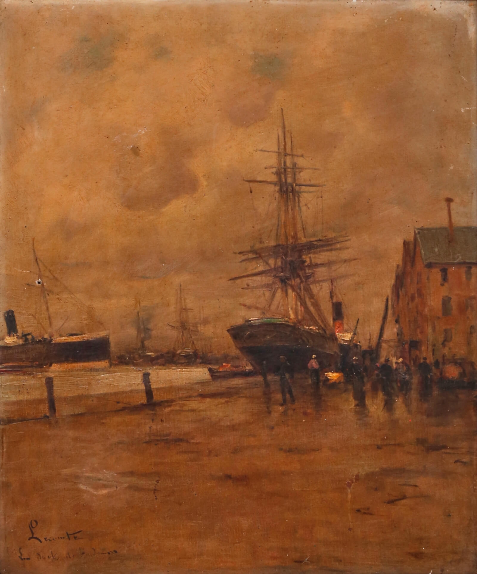 Victor Lecomte | Les Docks de Bordeaux | MutualArt