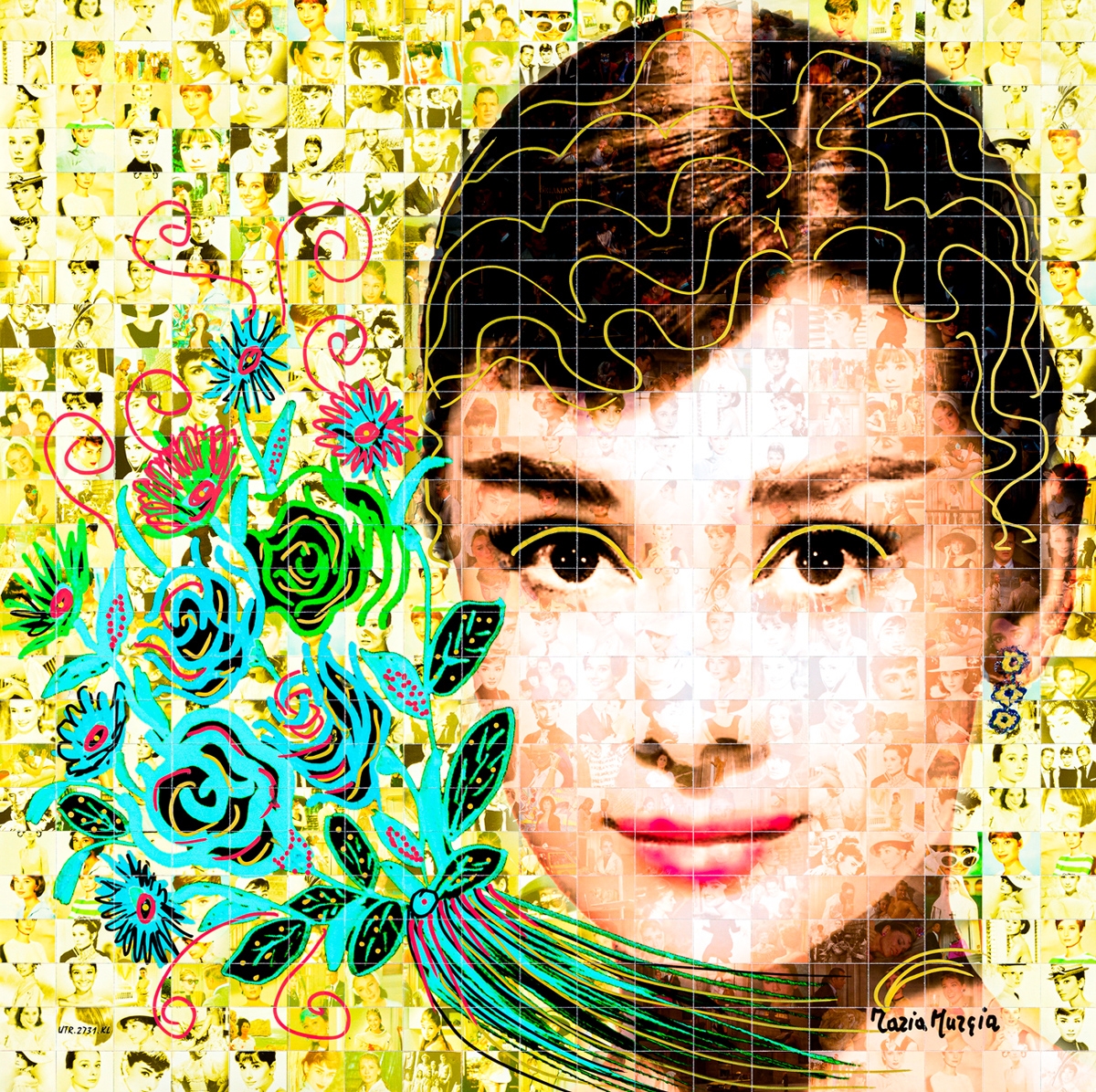 Maria Murgia | Omaggio a Audrey Hepburn (2019) | MutualArt