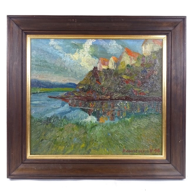 Wesley Penberthy | Impressionist Buildings | MutualArt