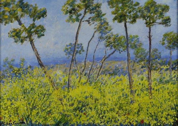 Michele Cascella | Paesaggio di Sienna | MutualArt