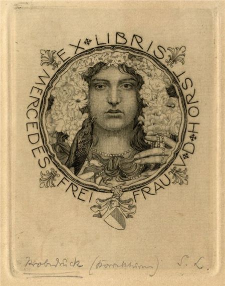 Sigmund Lipinsky | EX LIBRIS MERCEDES VON DER HORST (LA PRIMAVERA ...