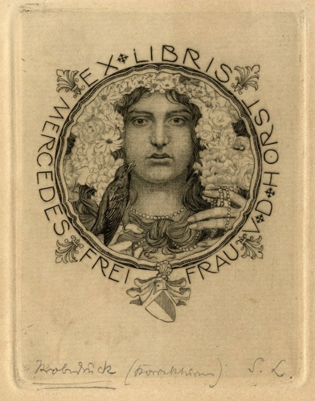 Sigmund Lipinsky | EX LIBRIS MERCEDES VON DER HORST (LA PRIMAVERA ...