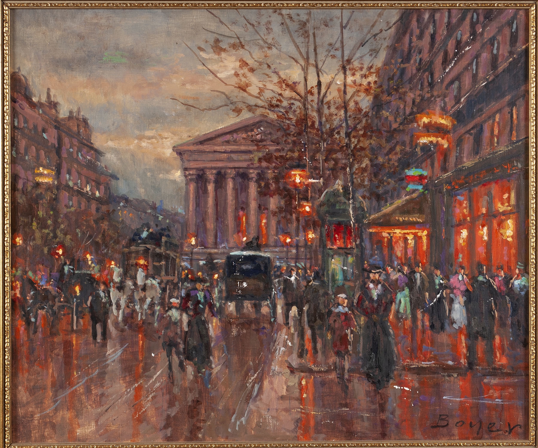 Emile Boyer | Place de la Madeleine, Paris | MutualArt