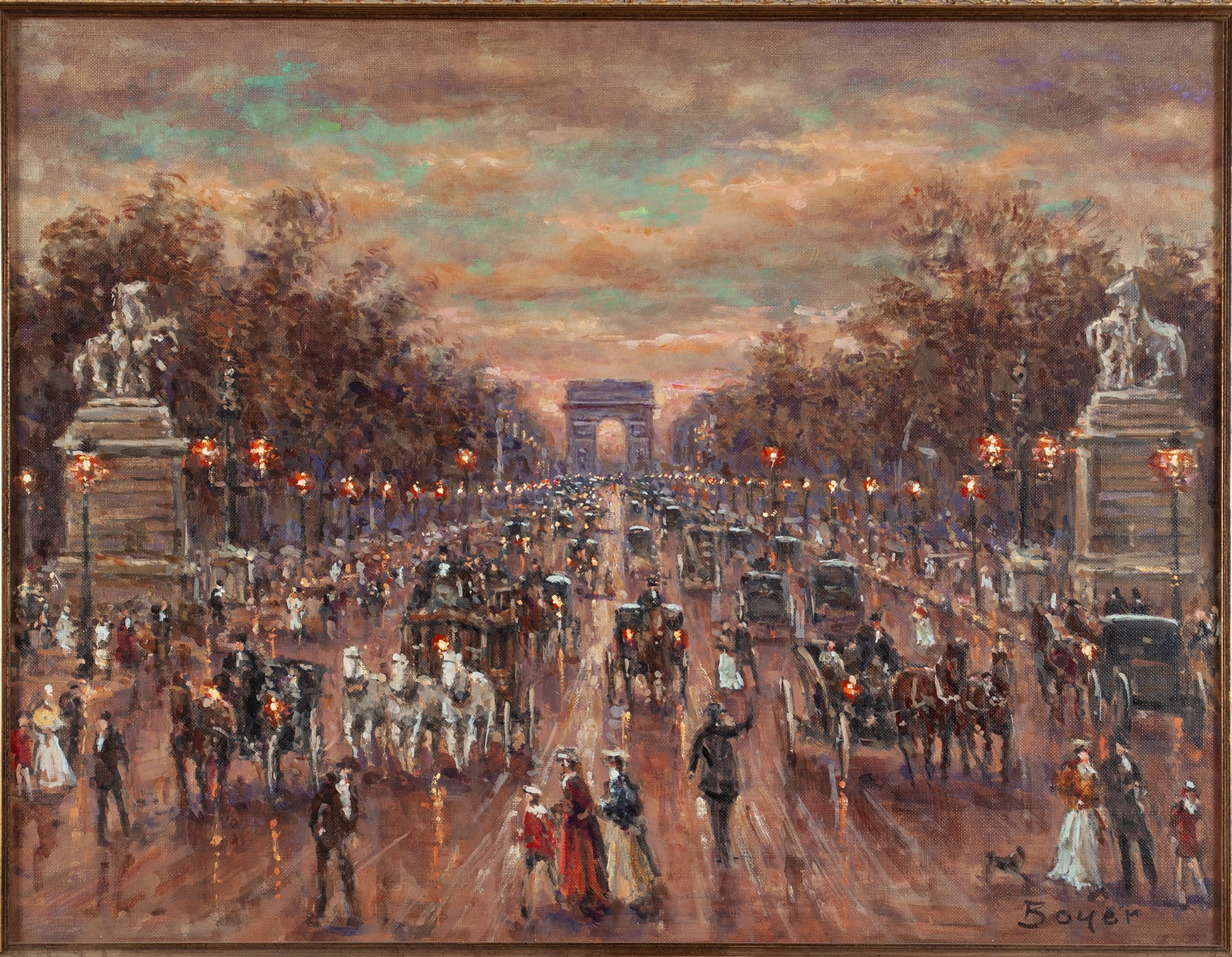 Emile Boyer | Les Champs-Elysées | MutualArt