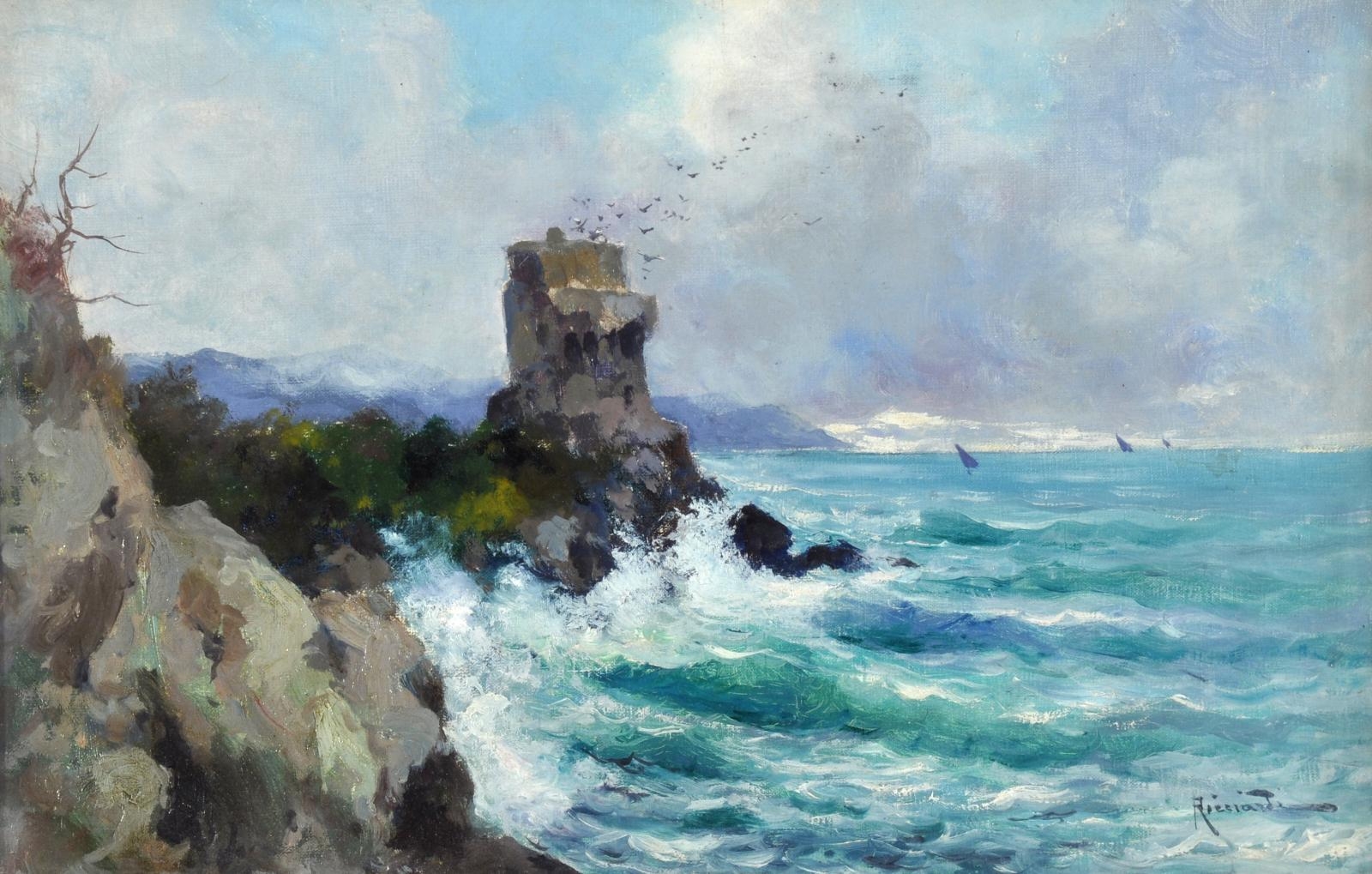 Oscar Ricciardi | Mareggiata | MutualArt