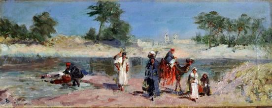 Ettore Cercone | Paesaggio arabo | MutualArt