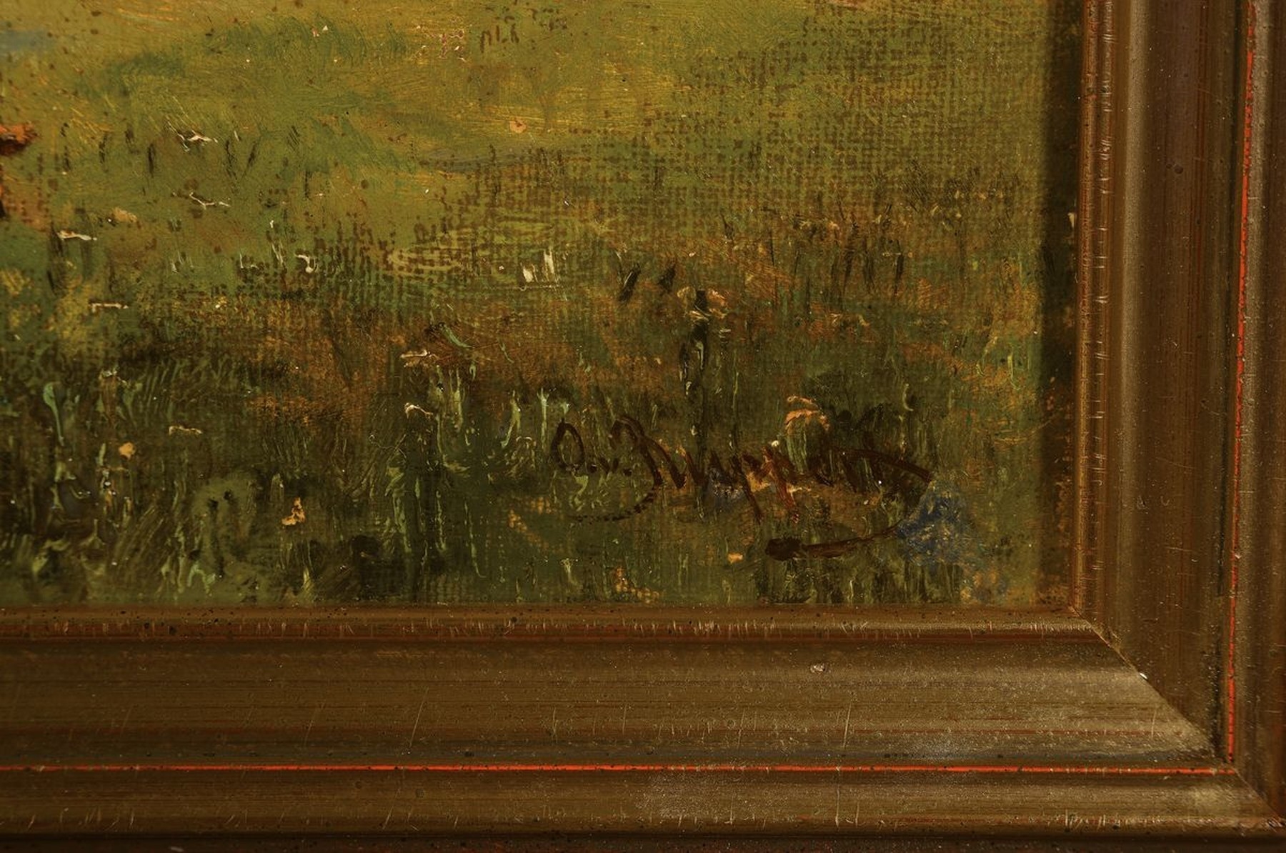 Otto von Ruppert | red deer in the enclosure | MutualArt