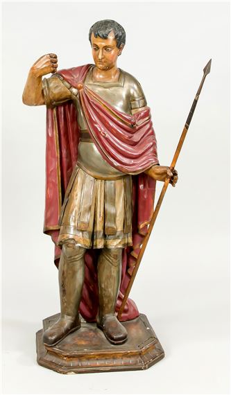 Italian School, 19th Century | Centurion Longinus with the holy lance ...