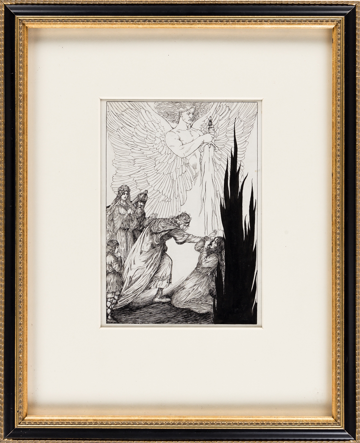 Willy Pogany | And suddenly in wrath the King hath seiz'd the dark ...