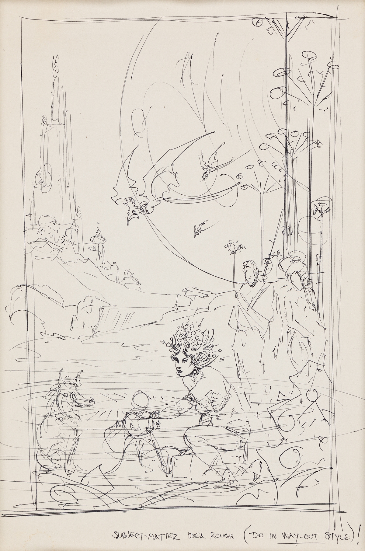 Roy G. Krenkel | A portfolio of artworks by Roy Gerald Krenkel | MutualArt