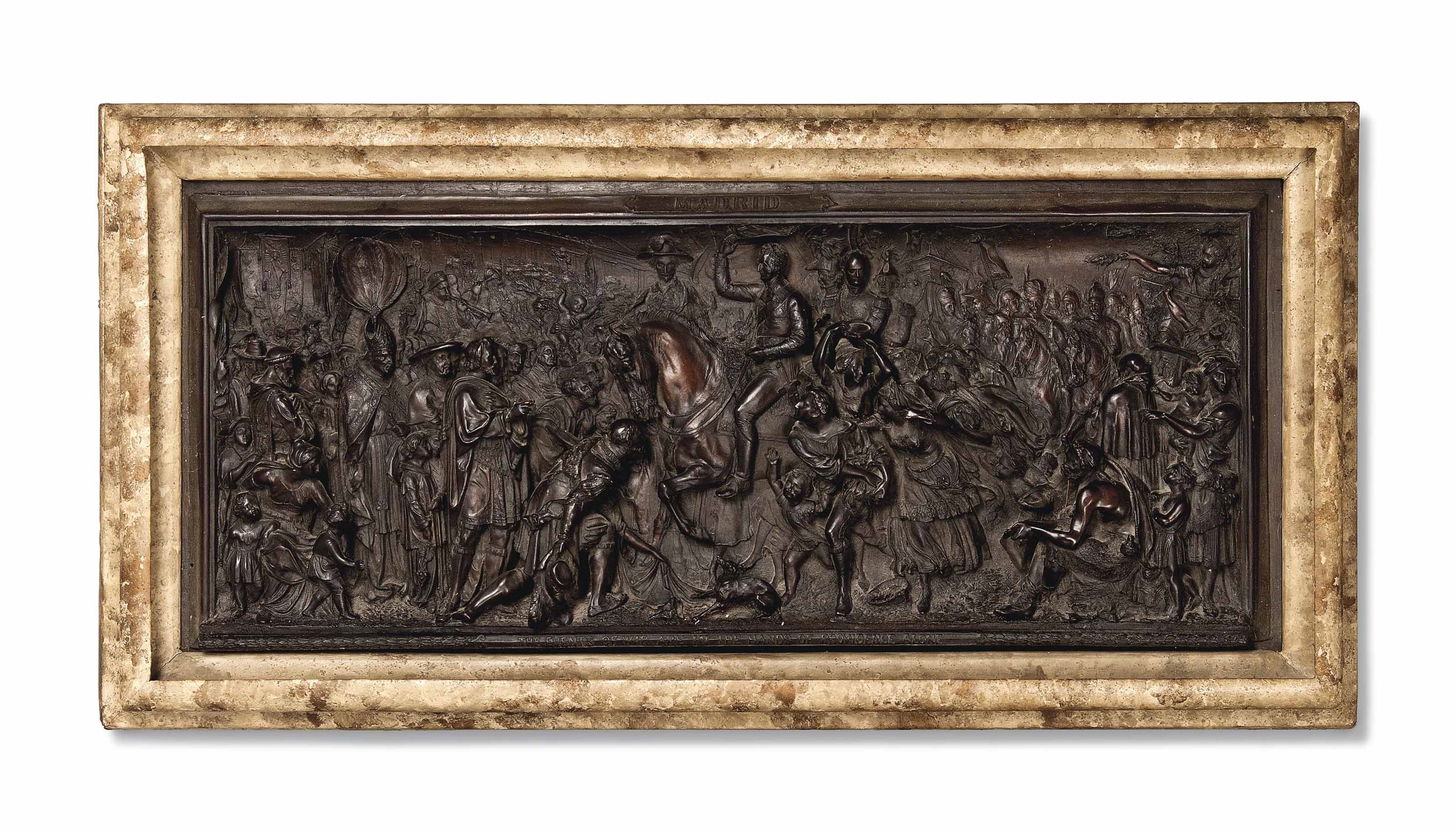 R. Jefferson | A VICTORIAN COPPER ELECTROTYPE RELIEF | MutualArt