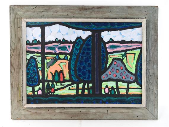 Richard Roberts | Abstracted landscape | MutualArt