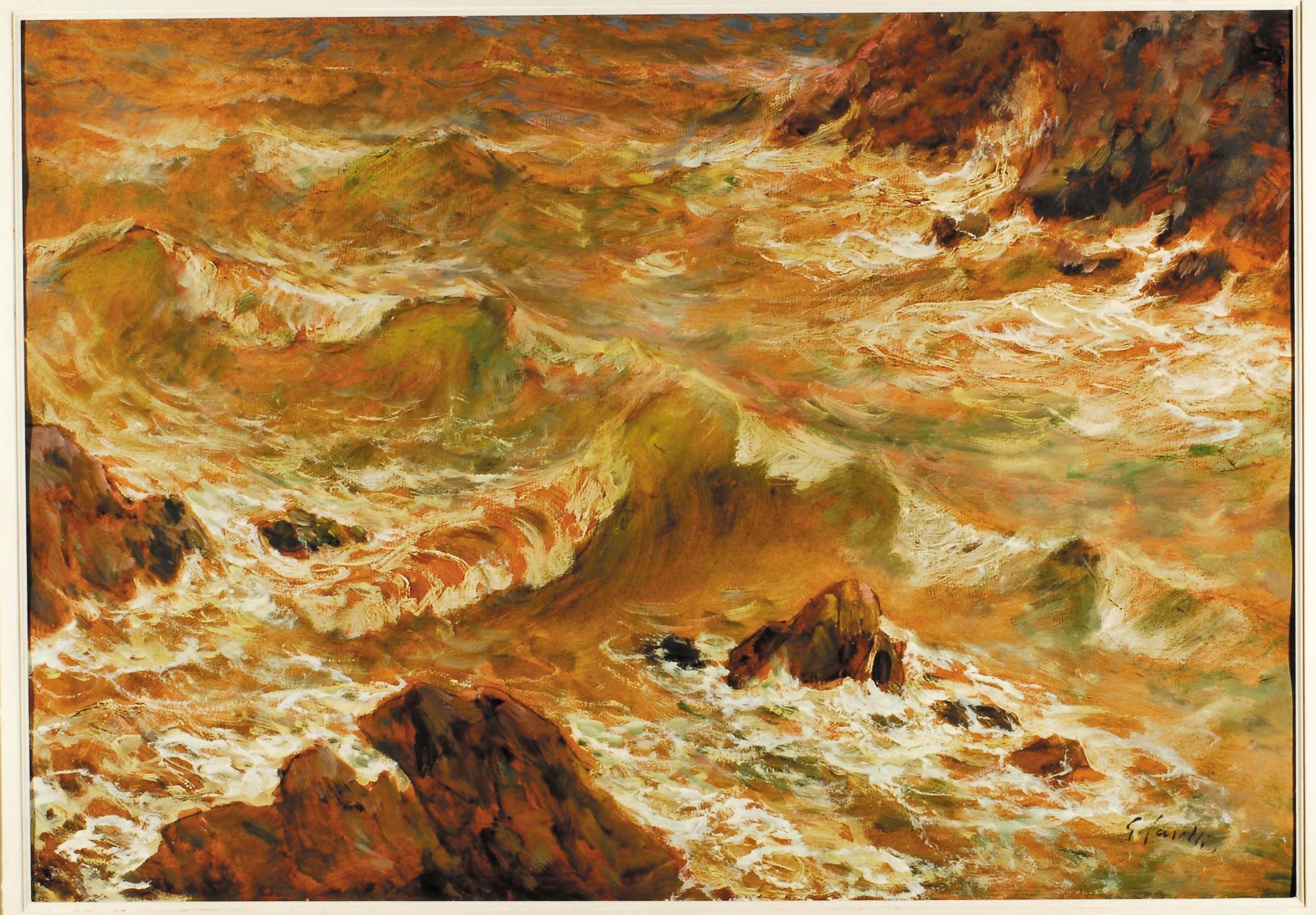 Giuseppe Caselli | Mareggiata | MutualArt