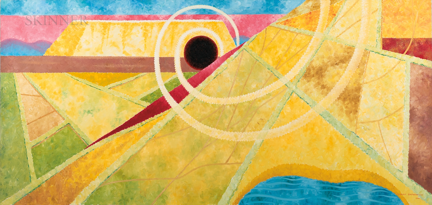 Charles Baskerville | Modernist Mural (1959) | MutualArt