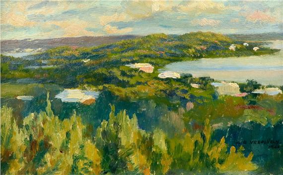 Emile Antoine Verpilleux | A view of Boss Cove | MutualArt