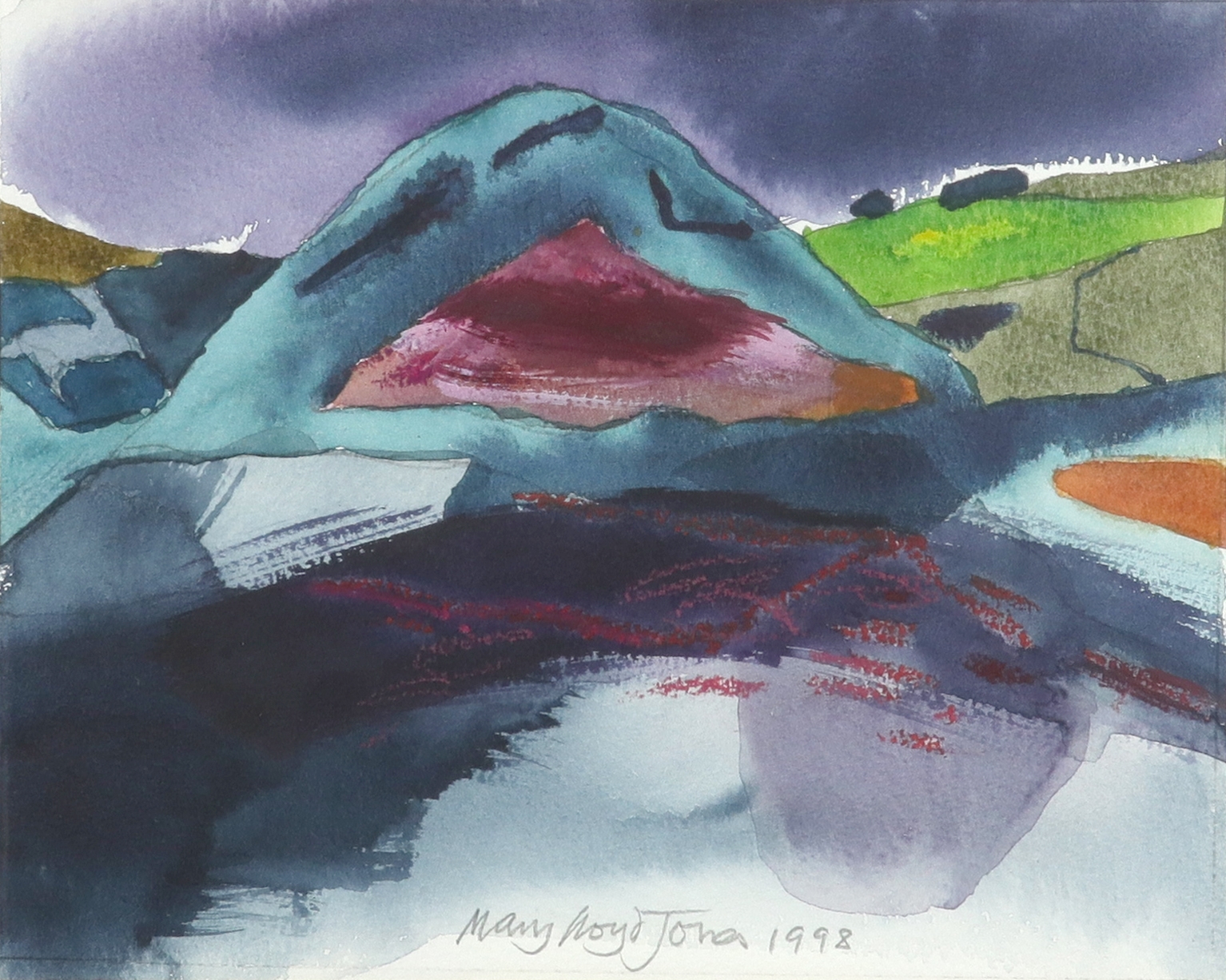 Mary Lloyd Jones | Cwm Rheidol (1998) | MutualArt