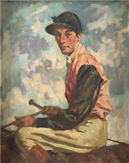 Frederic Whiting | Portrait of a jockey | MutualArt