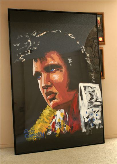 Steve Connolly | Portrait of Elvis | MutualArt