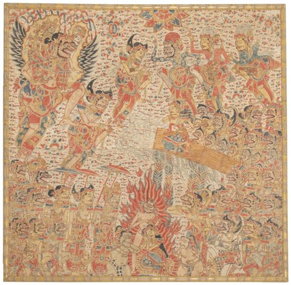 Indonesian School, 20th Century | A Balinese Kamasan painting | MutualArt
