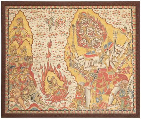 Indonesian School, 20th Century | A Balinese Kamasan painting | MutualArt