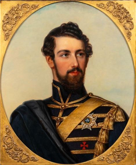 Friedrich Durck | PORTRAIT OF KING CARL XV | MutualArt