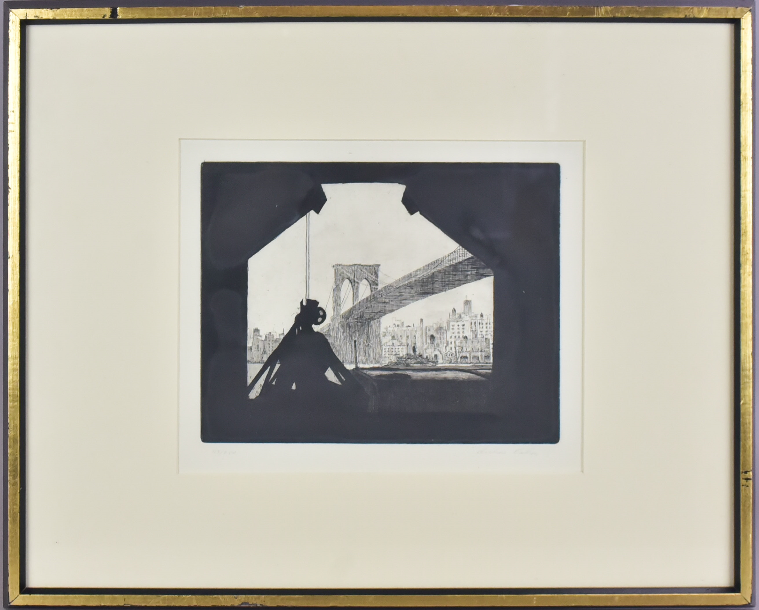 Arthur Morris Cohen | Bridge Silhouette (1982) | MutualArt