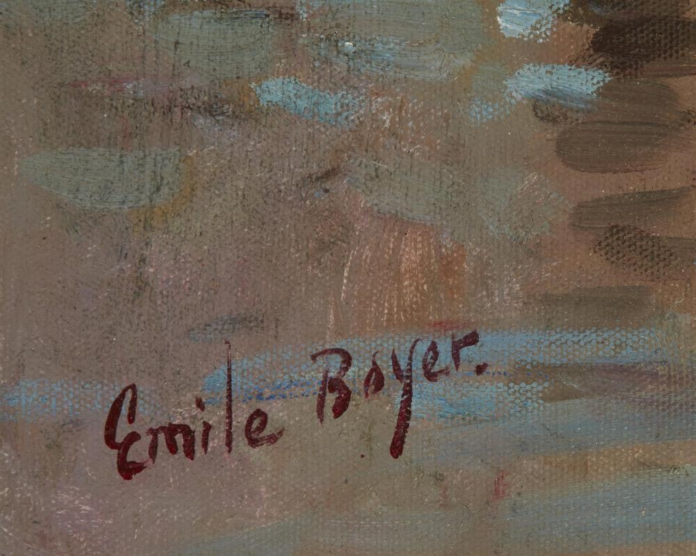 Emile Boyer | Parisian street scene | MutualArt
