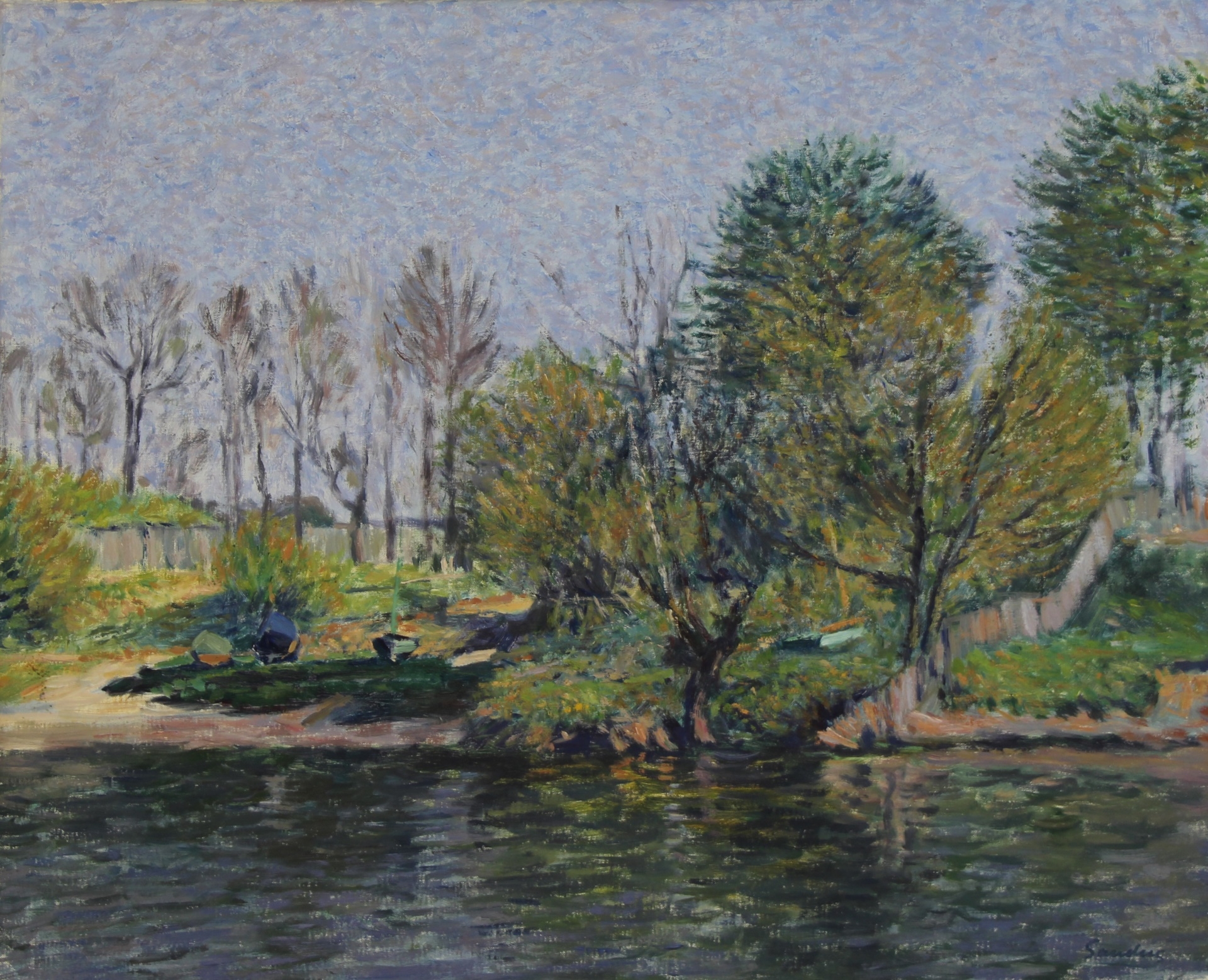 Christopher Sanders | Thames Scene | MutualArt