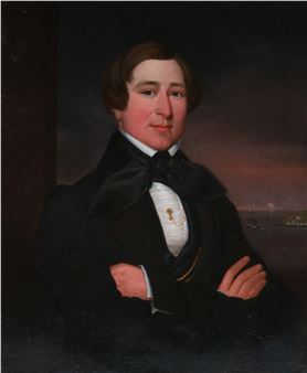 Sheffield Isaac | Portrait of a Ship Captain | MutualArt